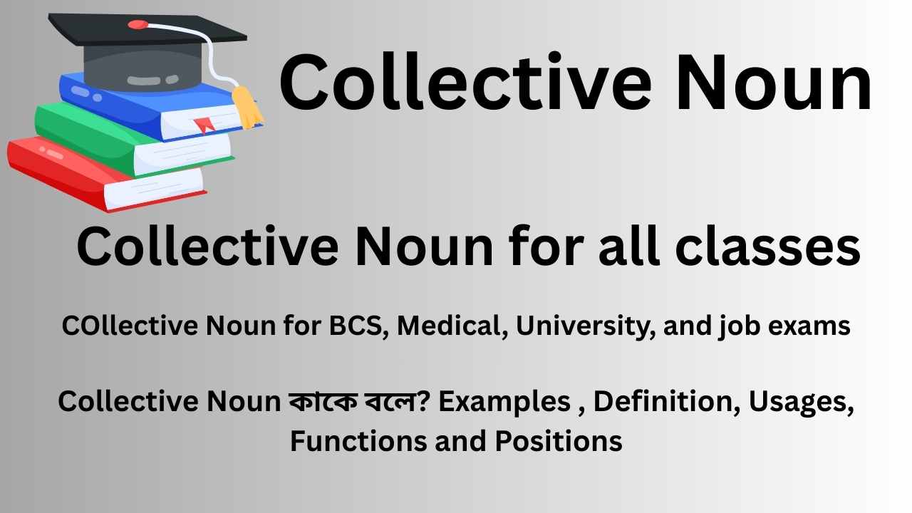 Collective Noun নিয়ে 100% আলোচনা /BCS/Medical/All Exams